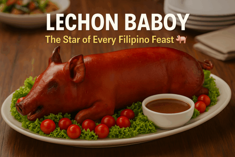 Lechon Baboy – The Star of Every Filipino Feast | Crispy, Juicy, Iconic